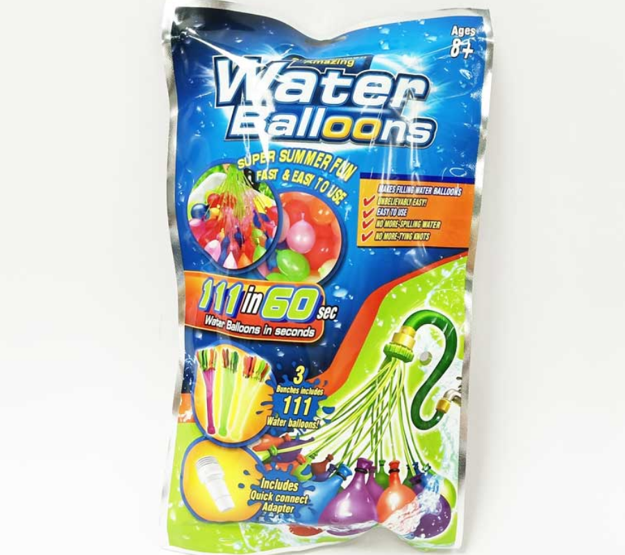 Šareni vodeni baloni Water Balloons (111 komada) - Woopshop