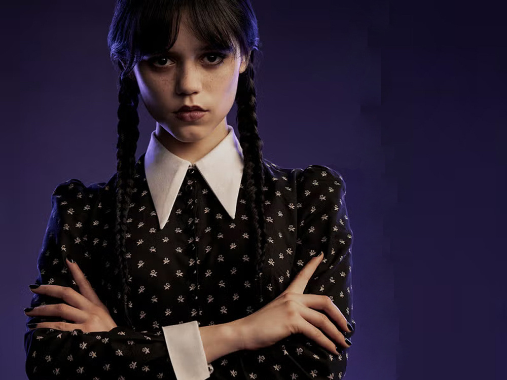 Dječji kostim Wednesday Addams - Woopshop